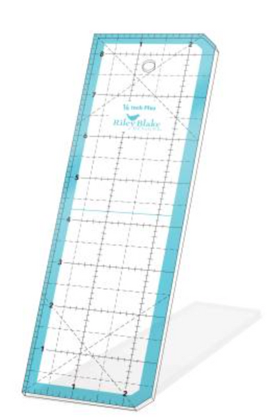 Riley Blake Designs Quilty Tools 1/4in Plus Ruler - The little Green Bean