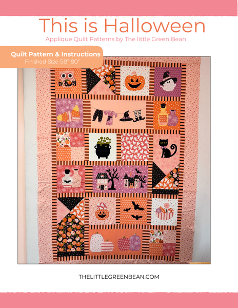 Quilts & Applique Sewing Patterns - The little Green Bean