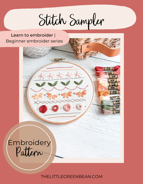 Embroidery Pattern | Stitch Sampler | PDF Pattern Digital Download ...