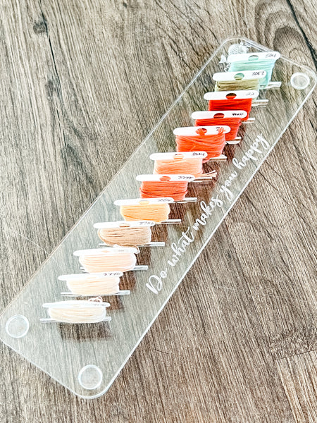 Embroidery Thread Holder - The little Green Bean